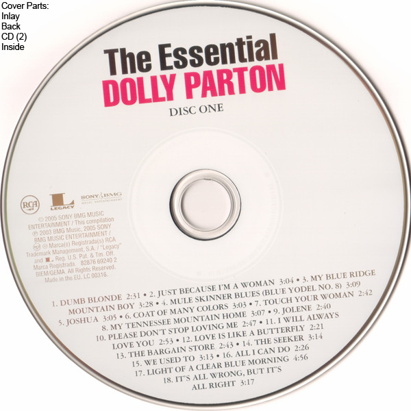 Dolly Parton – The Essential Dolly Parton – Nonstop Records