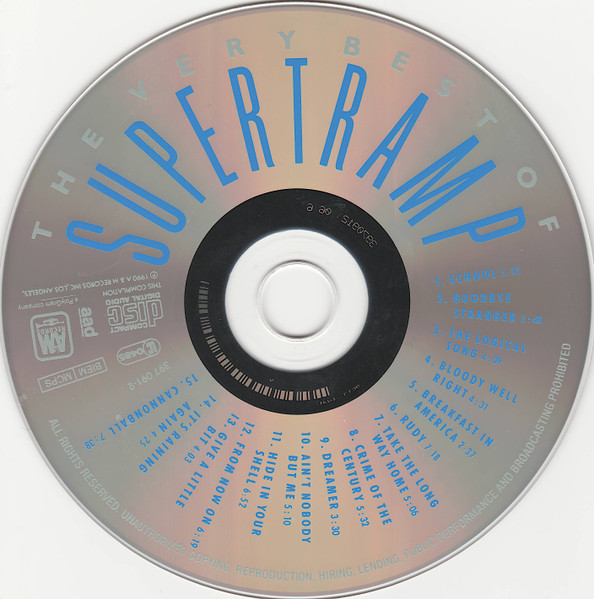 Supertramp - The Very Best Of Supertramp - Nonstop Records